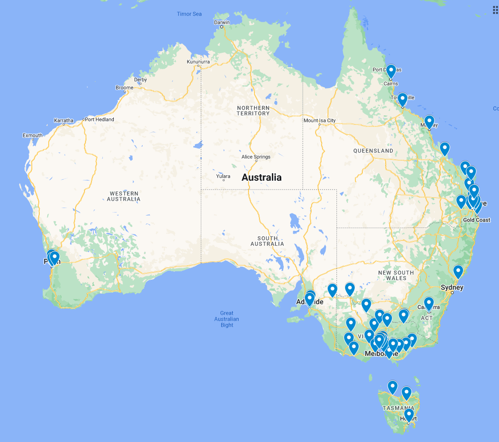 List of Participating Hospitals – AuSCR